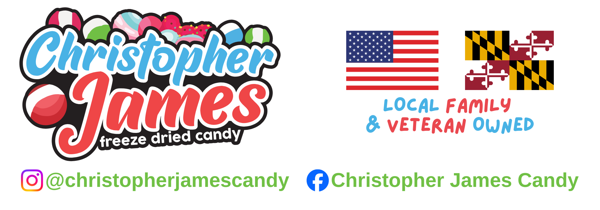 Christopher James Candy Company | Freeze-Dried Candy in Calvert Count
